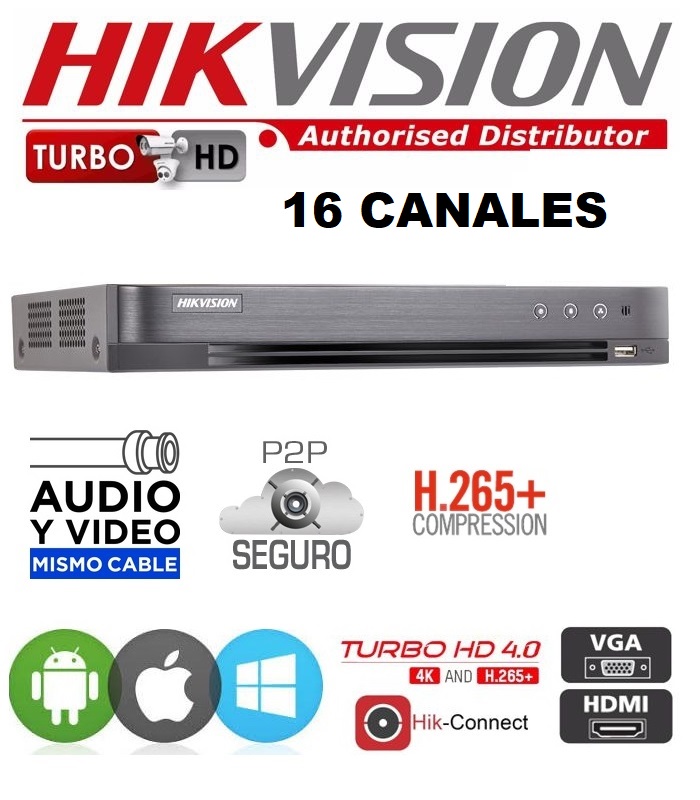 DVR DS-7216-HGHI-M1 :: CP SEGURIDAD